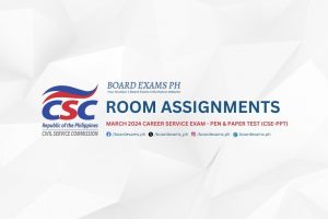 ROOM ASSIGNMENTS: March 2024 Civil Service Exam – Professional ...
