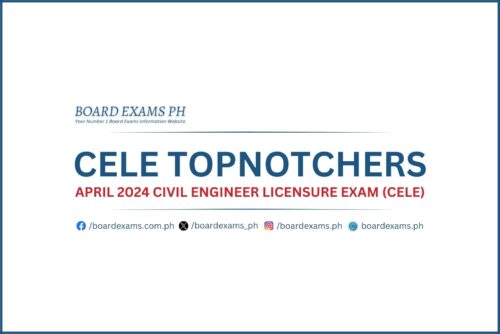 TOPNOTCHERS: April 2024 Civil Engineer Licensure Exam (CELE) – Board ...