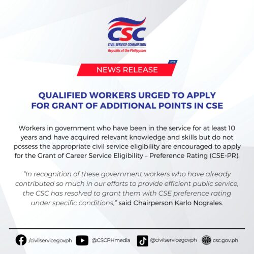 What is Career Service Eligibility – Preference Rating (CSE-PR ...