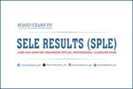 FULL RESULTS: June 2024 Special Professional Licensure Exam (SPLE) for ...