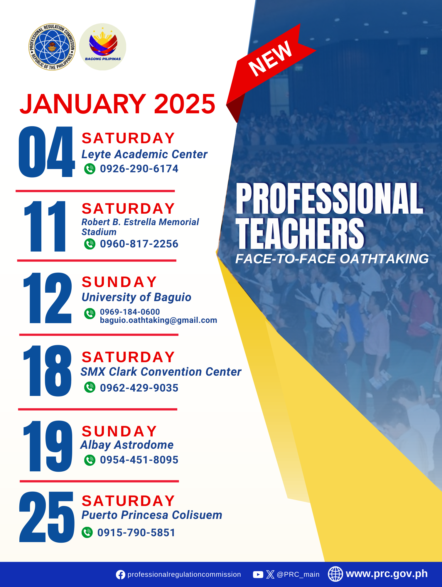 OATH-TAKING: September 2024 Licensure Exam for Teachers (LET) – Board ...