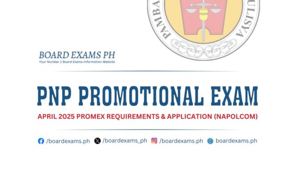 April 2025 PNP Promotional Exam: Requirements and Application – Board ...