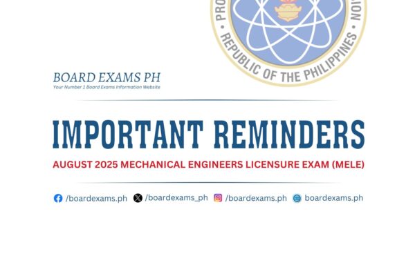 IMPORTANT REMINDERS – Board Exams PH