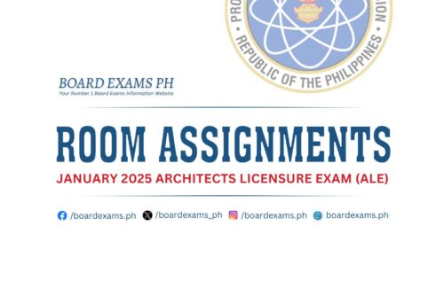 ROOM ASSIGNMENTS: January 2026 Architects Licensure Exam (ALE) – Board ...